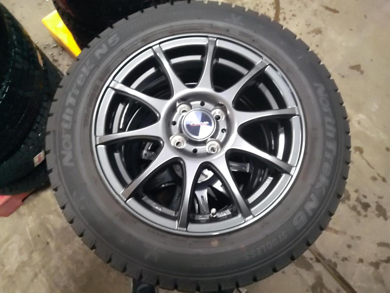 Aコン weds VELVA Charge + AUTOBACS NorthTrek N5 | カー用品 スタッドレスタイヤホイールセット 15インチスタッドレスタイヤホイールセットの通販 ...