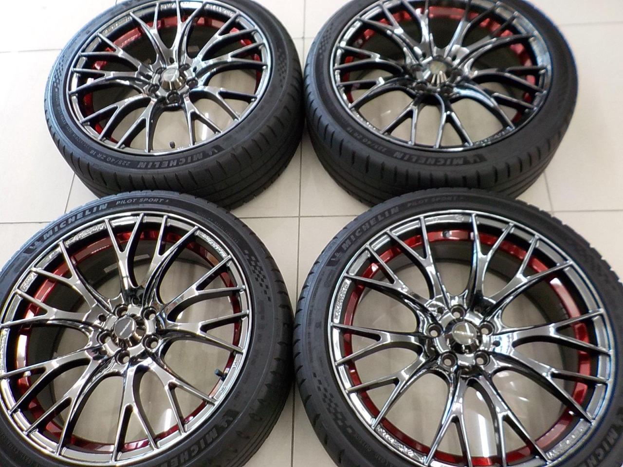 weds WedsSport SPORT SA-20R+MICHELIN PILOT SPORT5【GR86 BRZに】 | カー用品 タイヤホイールセット 18インチタイヤホイールセットを ...