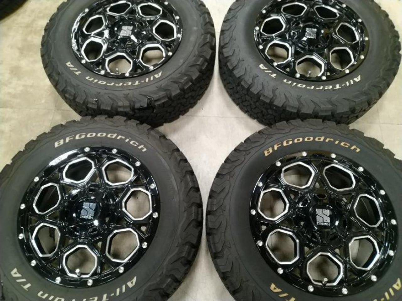 MLJ XTREME-J XJ06+BF Goodrich All-Terrain T/A | 中古品 | アップガレージ 三郷インター店 | カー用品 タイヤホイールセット 16インチタイヤ ...