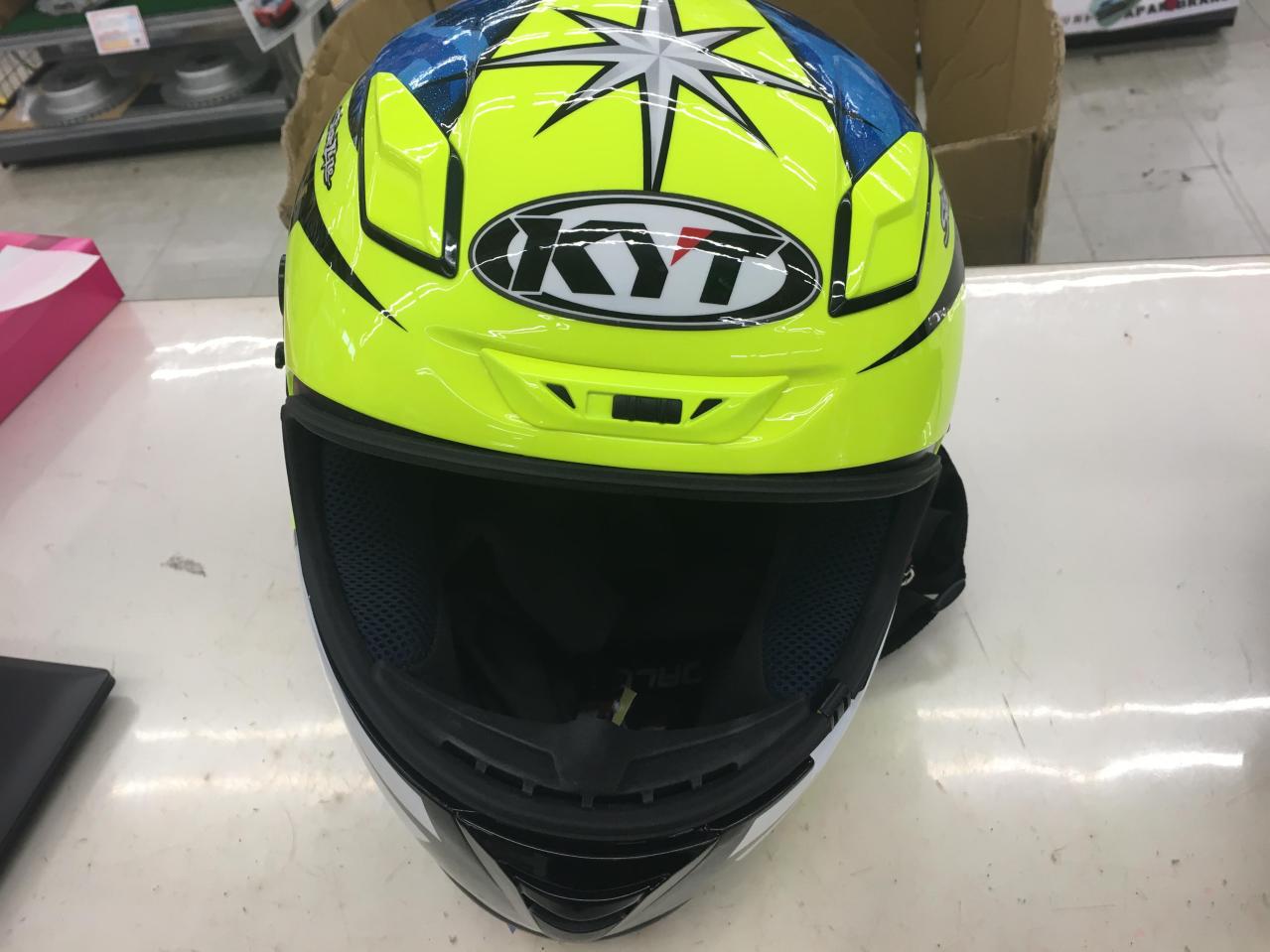 【XLサイズ】KYT KR-1 エスパルガロ☆コレクションに!☆ | バイク用品 ヘルメット オフロードメット(二輪)を通販で購入する | 中古カー＆バイク用品の販売ならアップガレージ