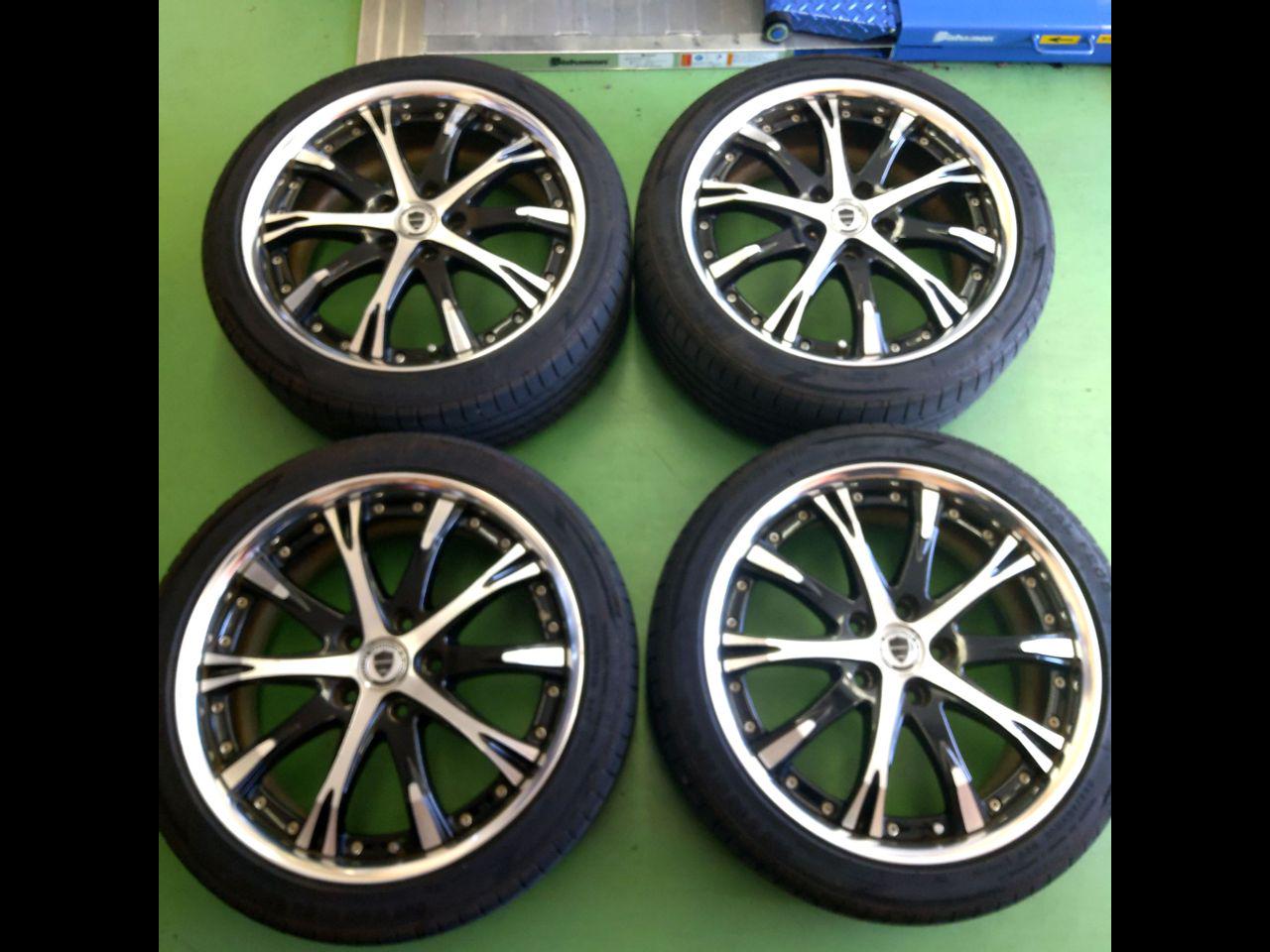 WORK SCHWERT SC4 + MINERVA RADIAL F205☆試着無料☆ | カー用品 タイヤホイールセット 18インチタイヤ ...