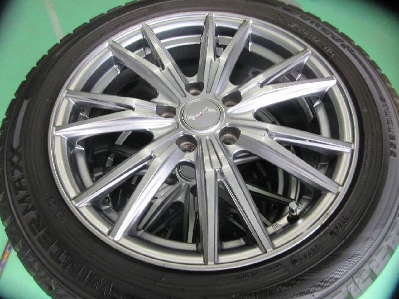 weds(ウェッズ) VELVA(ヴェルヴァ) KEVIN + DUNLOP WINTERMAXX WM02 215/50R17 2022年製 ...
