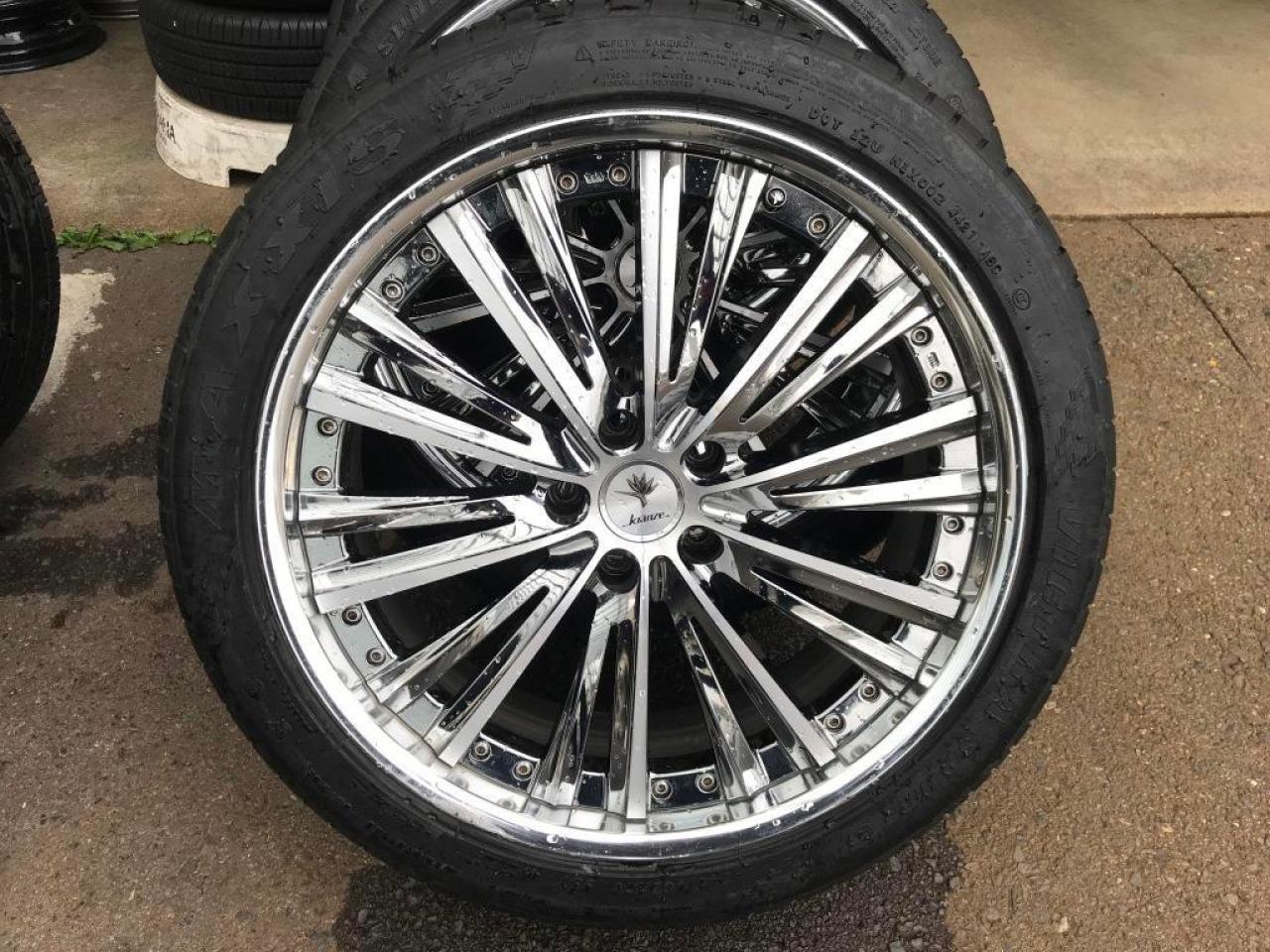 weds KRANZE MAGIS ・ MAXXIS VICTRA SPORT5 4/4 | カー用品 タイヤホイールセット 20インチタイヤ ...