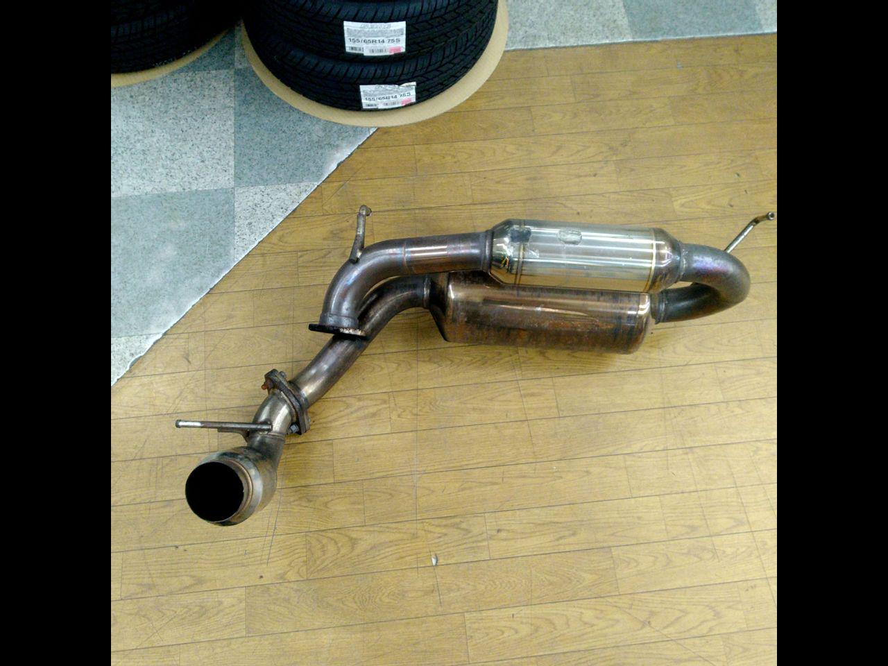 BLITZ NUR SPEC TYPE-Ⅱ MR-S/ZZW30 リアピースのみ | カー用品 吸気・排気系 マフラーを通販で購入する | 中古カー＆バイク用品の販売ならアップガレージ