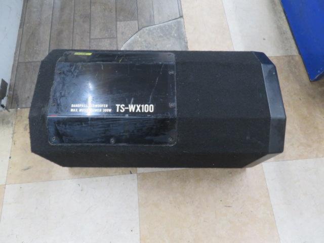 【carrozzeria】TS-WX100 | 中古品 | アップガレージ 久留米店 | カー用品 スピーカー サブウーハースピーカーBOX付 ...
