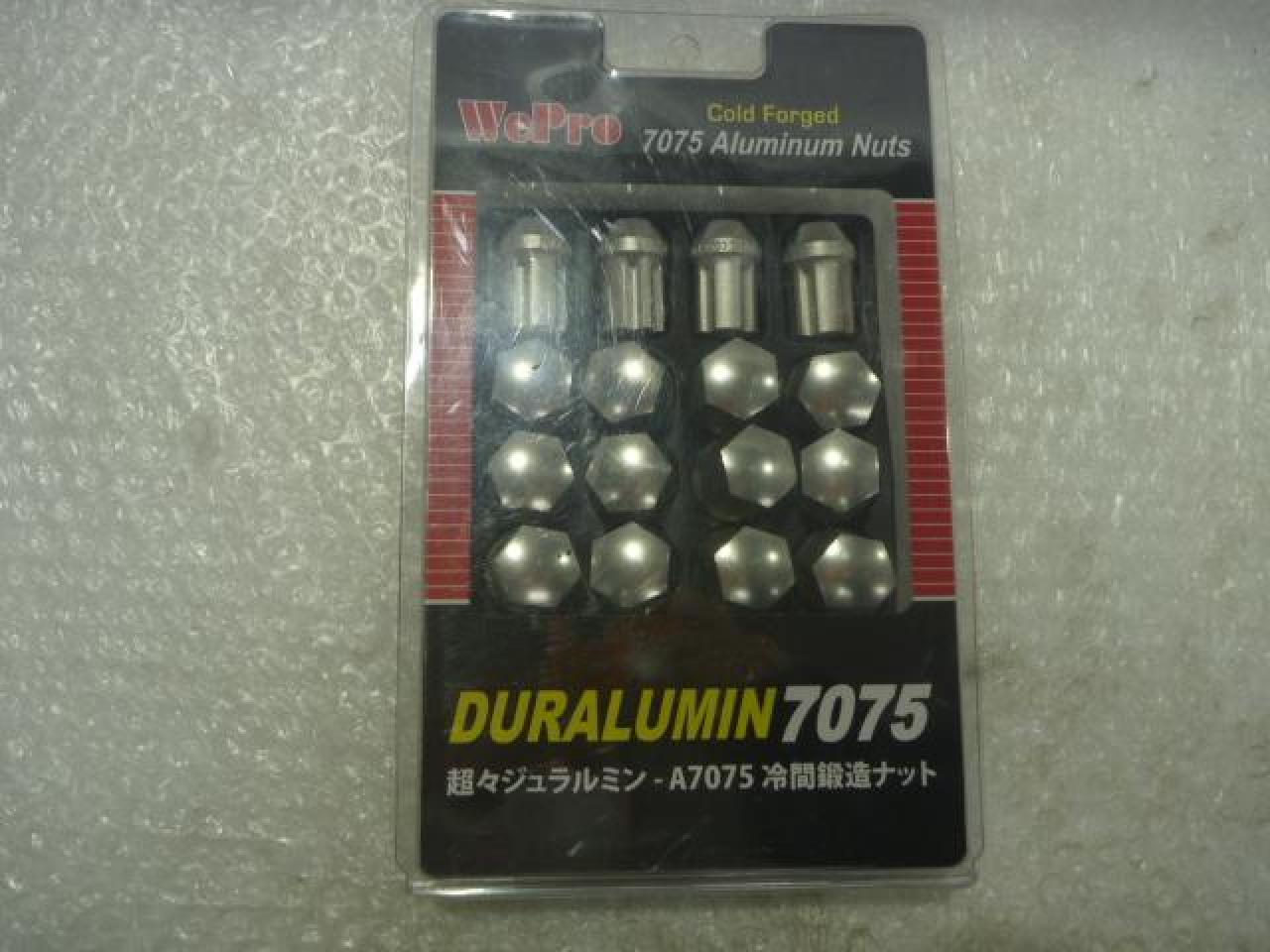 ☆めっけもんコーナー☆ WePro 超々ジュラルミン A7075 冷間鍛造ナット 【M12×P1.5 21HEX 全長:35mm】 | カー用品 タイヤホイール関連 取付ナットを通販で購入する ...