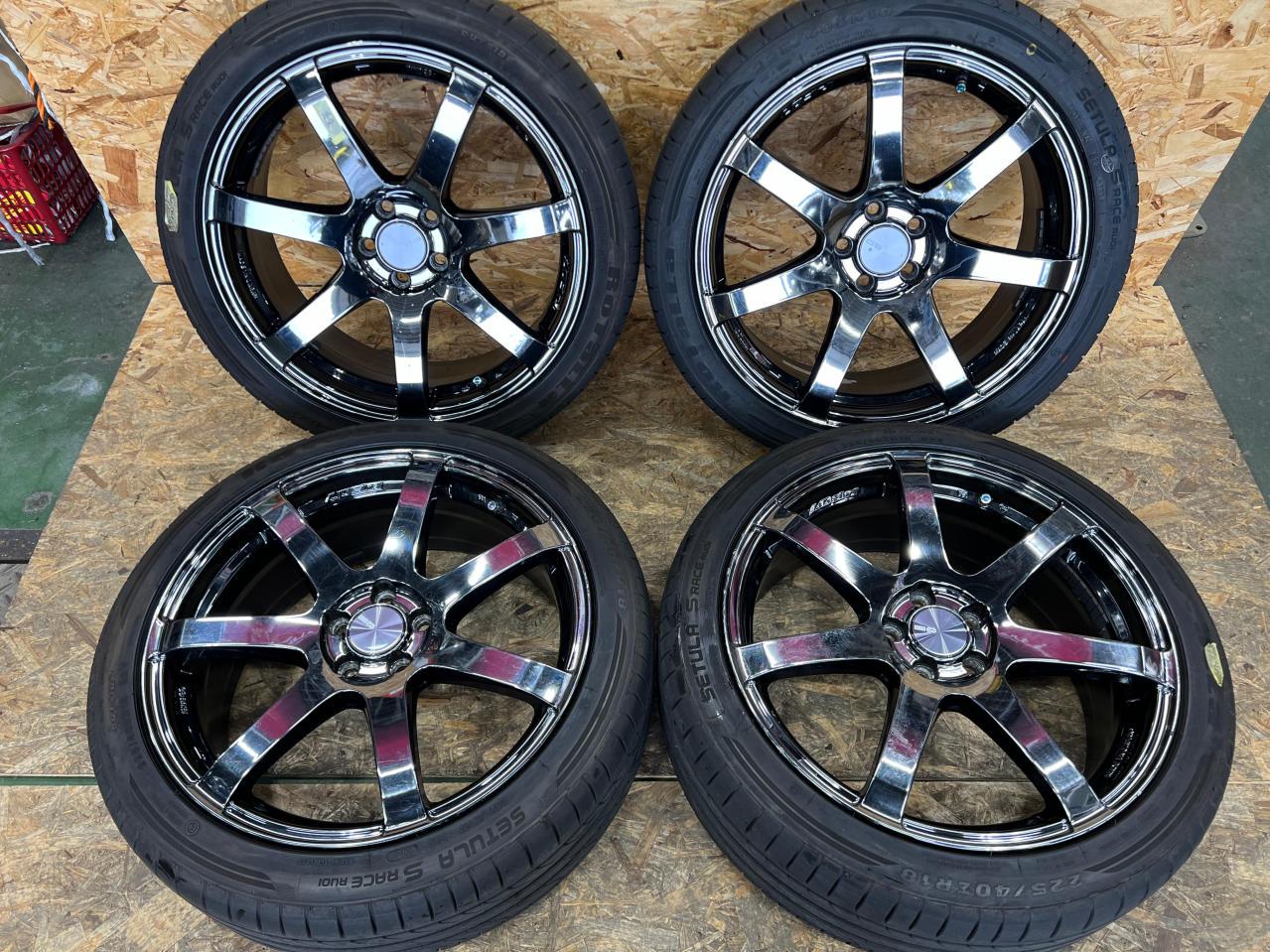 ENKEI(エンケイ) PerformanceLine(パフォーマンスライン) PF07 + ROTTALLA SETURAS RACE ...