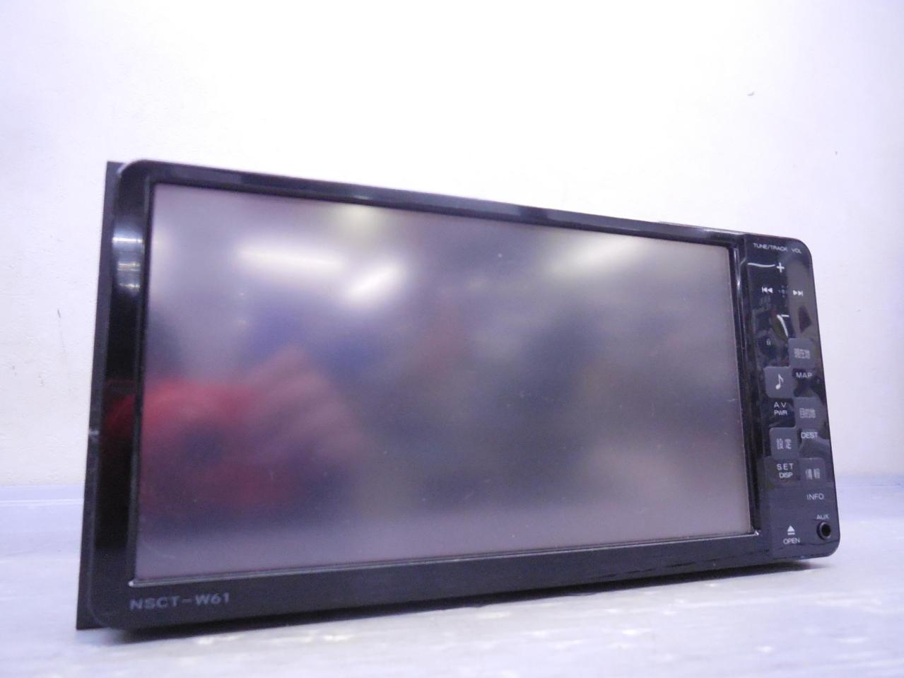 トヨタ純正 NSCT-W61 2011年モデル 2011年春地図データ | カー用品 カーナビ(地デジ） AV一体メモリーナビ（地デジ）を通販で購入する | 中古カー＆バイク用品の販売なら ...