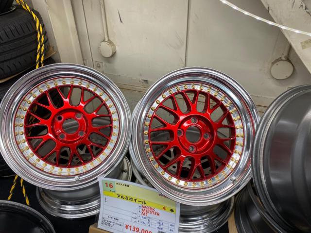 【WORK(ワーク)】MEISTER(マイスター) M1 | 中古品 | アップガレージ 富山店 | カー用品 アルミホイール 16インチ ...