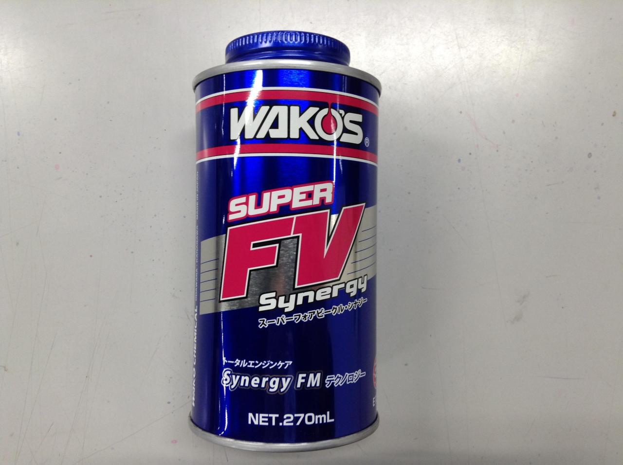 WAKO’S SUPER FV Synergy E134 【270ml缶】 | カー用品 ケミカル用品 添加剤を通販で購入する | 中古カー＆バイク用品の販売ならアップガレージ