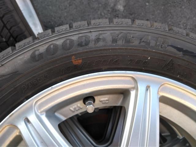 BRIDGESTONE TOPRUN 7本スポーク + GOODYEAR ICE NAVI8 | カー用品 スタッドレスタイヤホイールセット 14インチスタッドレスタイヤホイールセットを通販で ...