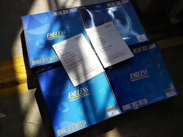 ENDLESS ブレーキローター BASIC SLIT 前後セット | カー用品 ブレーキ系 ローターを通販で購入する | 中古カー＆バイク用品の販売ならアップガレージ