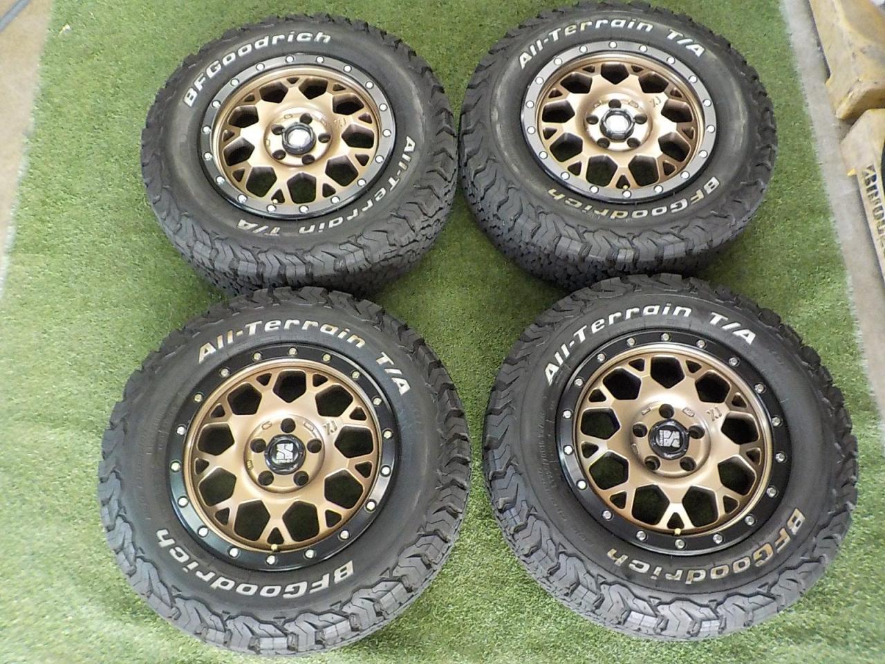 【値下しました!】【MLJ】XTREME-J XJ04+BFGoodrich All-Terrain T/A KO2 225/70R16 LT2021年製 | カー用品 タイヤホイールセット ...
