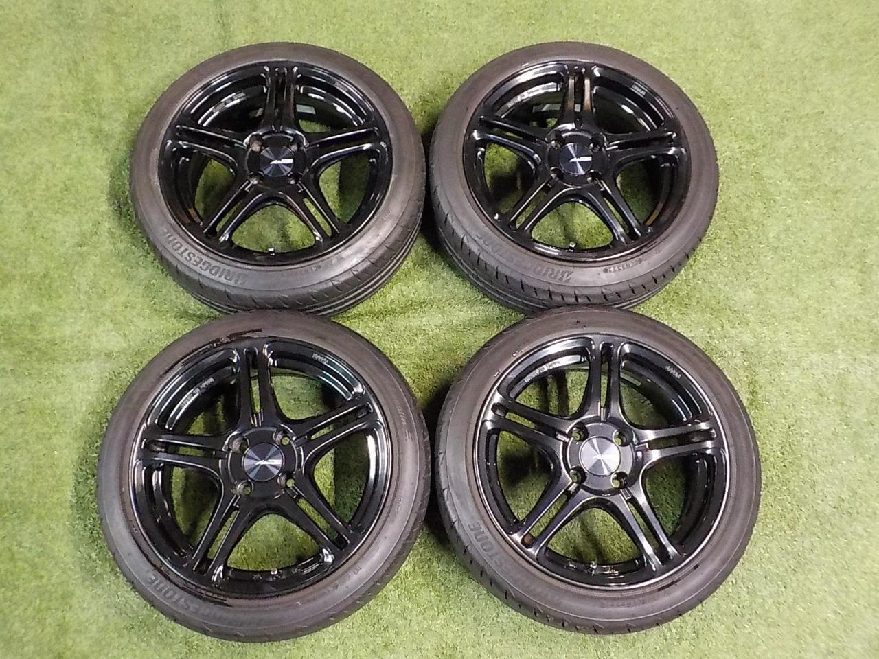 BRIDGESTONE POTENZA Adrenalin SW005 グロスブラック + BRIDGESTONE POTENZA ...