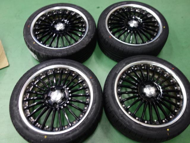 WORK LF1 + GRIP MAX SureGrip PRO SPORT (W08268) | カー用品 タイヤホイールセット 18インチ ...