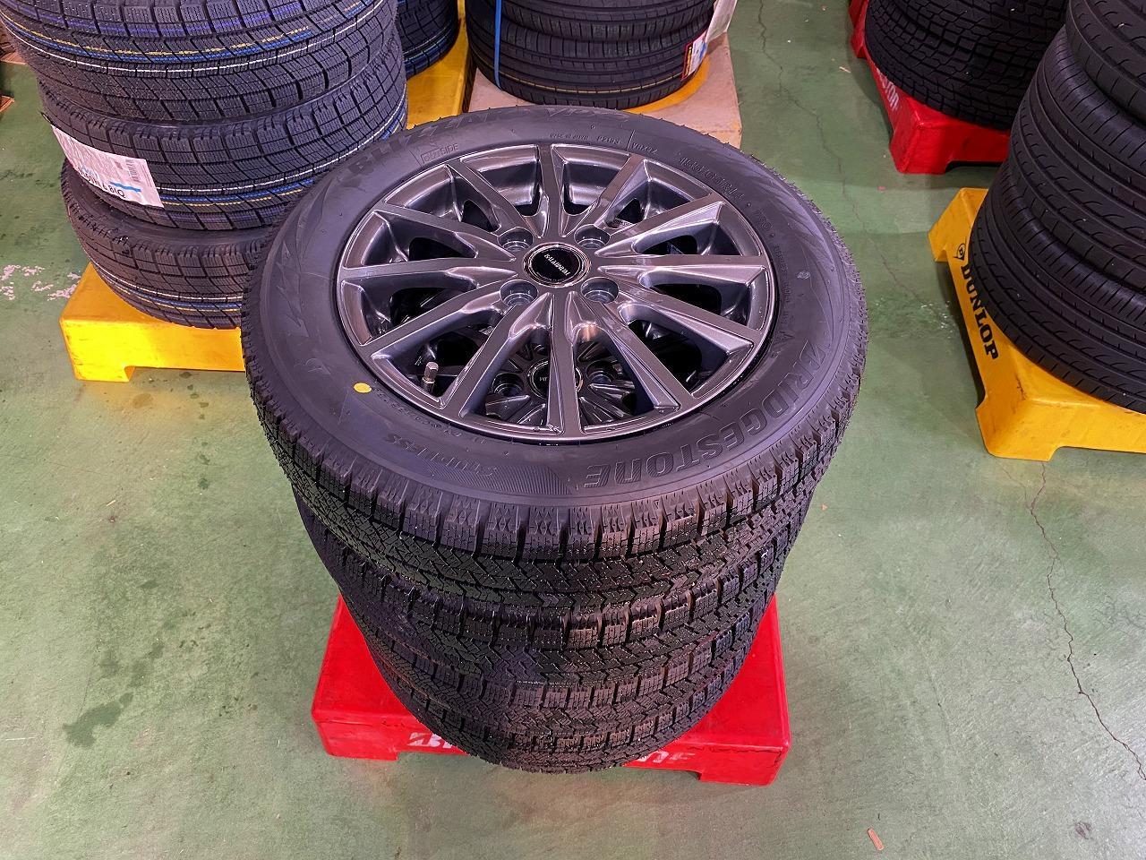 【BRIDGESTONE(ブリヂストン)】BALMINUM(バルミナ) AR12+【BRIDGESTONE】BLIZZAK VRX2 | カー ...