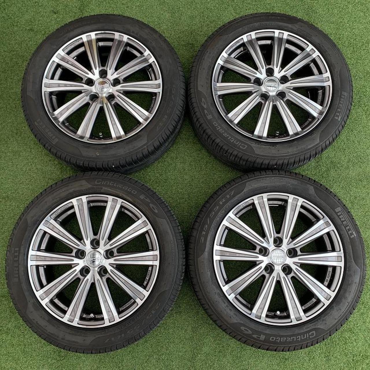 【値下げしました!】KYOHO SMACK SPARROW + PIRELLI Cinturato P6 2021年製 | カー用品 タイヤホイールセット 17インチタイヤホイールセットを通販 ...