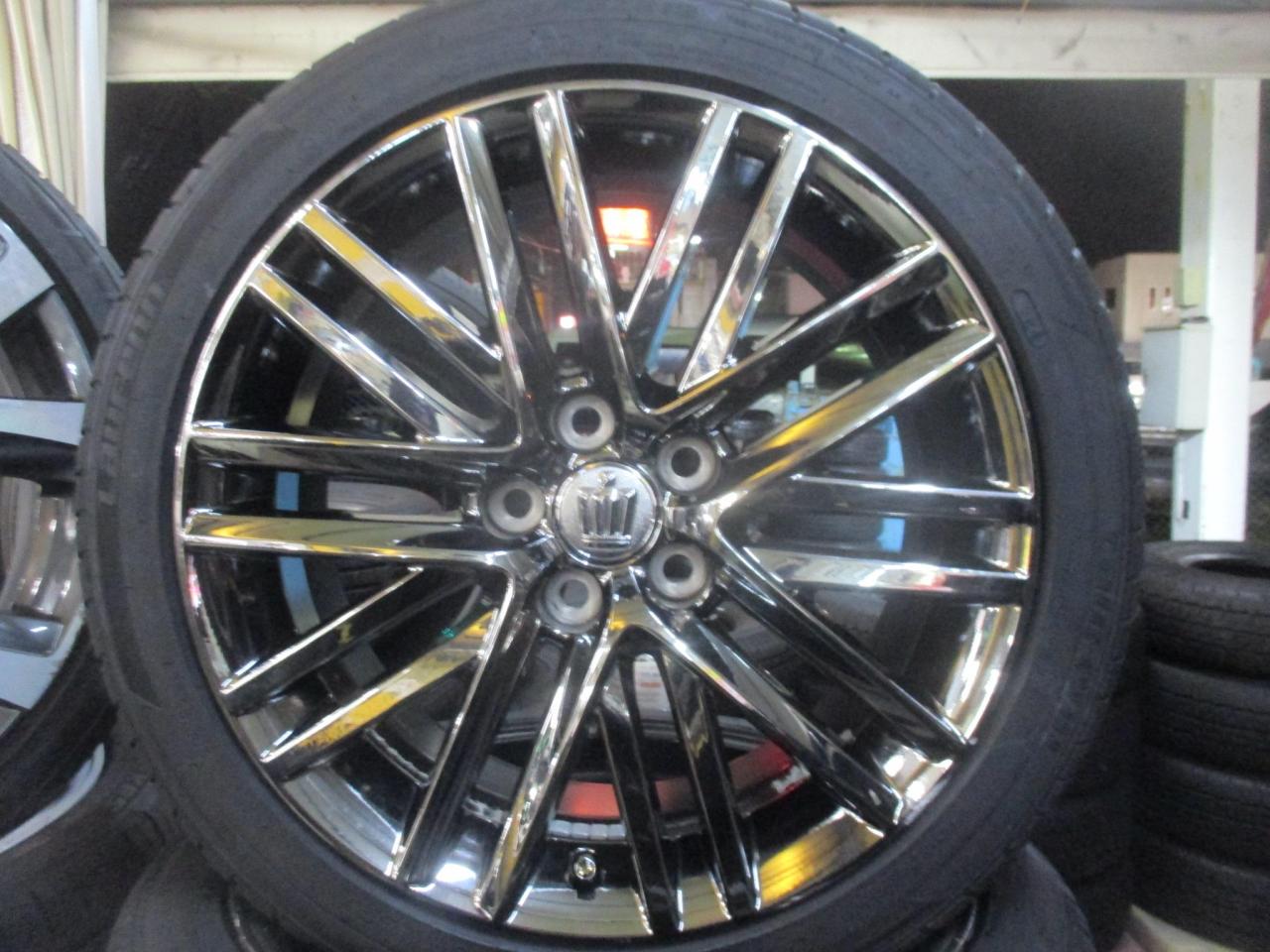【新品タイヤ付き】トヨタ純正(TOYOTA) クラウンアスリート/210系 純正ホイール + Laufenn Z FIT EQ LK03 ...