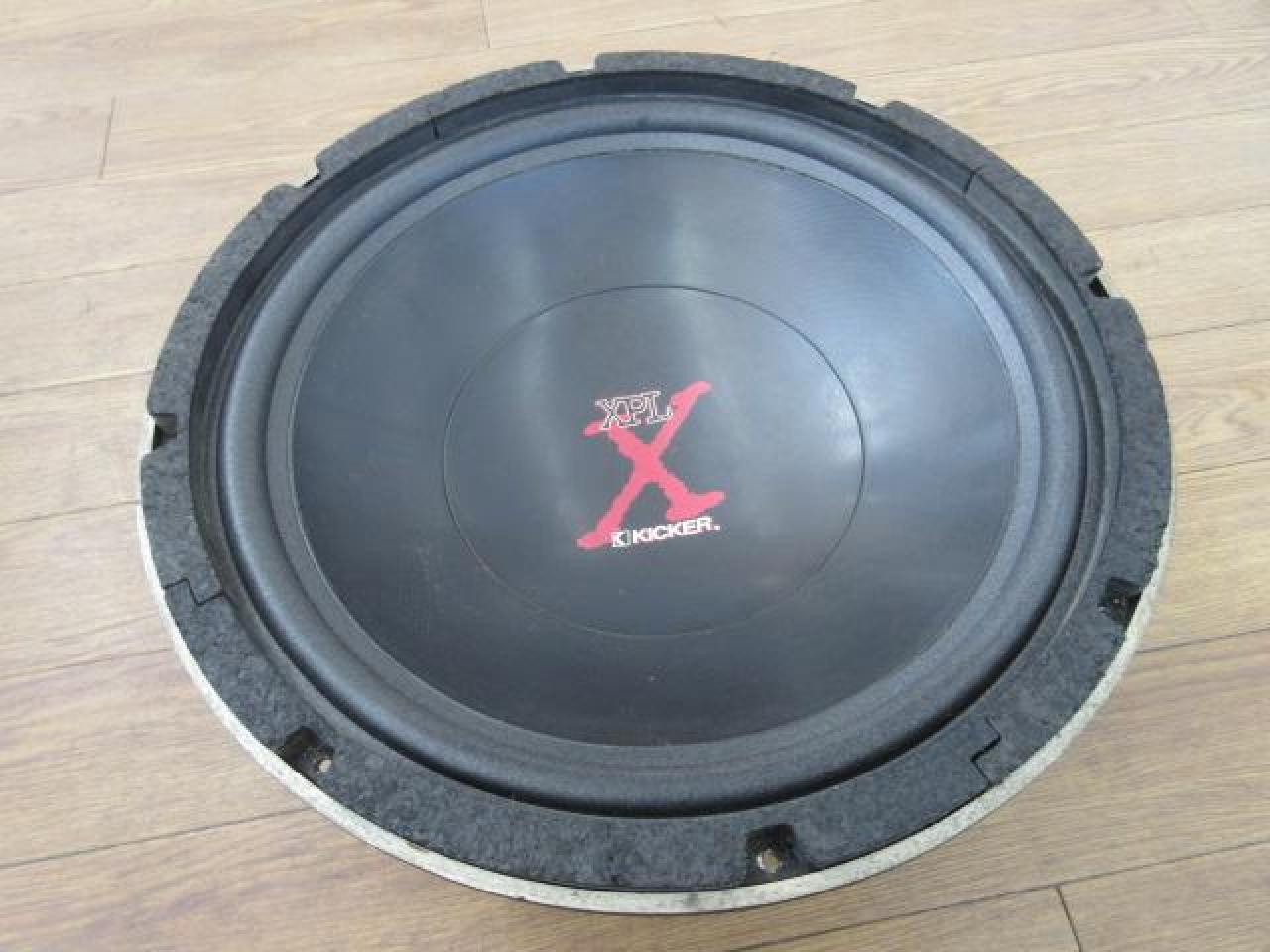 KICKER XPL X15C | カー用品 スピーカー サブウーハースピーカーを通販で購入する | 中古カー＆バイク用品の販売ならアップガレージ