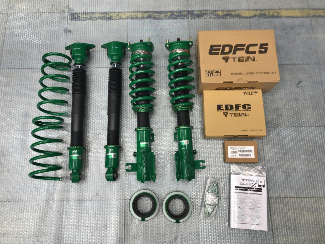 TEIN FLEX Z + TEIN EDFC5 減衰力コントローラーキット | カー用品 足まわり 車高調を通販で購入する | 中古カー＆バイク用品の販売ならアップガレージ