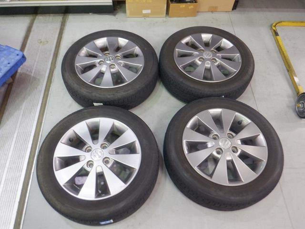 1スズキ ワゴンR MH23+BRIDGESTONE NEXTRY | 中古品 | アップガレージ 奈良四条店 | カー用品 タイヤホイールセット 14インチタイヤホイールセットを通販で購入 ...