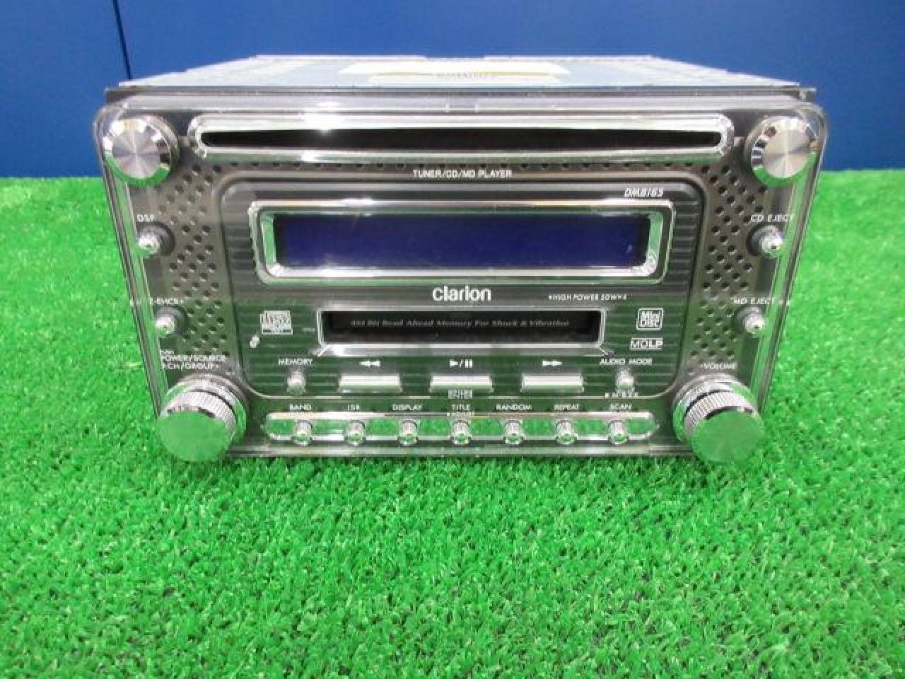 Clarion DMB165 MD/CDチューナー ※フェイス加工有り | カー用品 ヘッドユニット MD+CDの通販 | アップガレージ ...