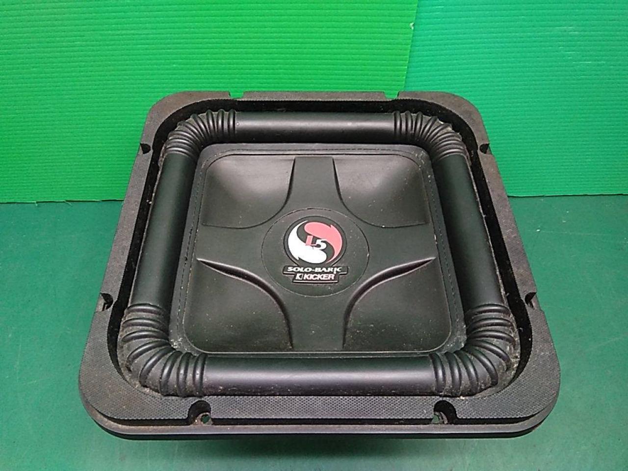 Kicker Solo-Baric L5 S10L5 10インチ デュアル4Ωボイスコイルサブウーファー | 中古品 | アップガレージ 長崎 ...