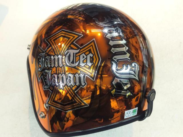 72JAM フレイムNewクロスORANGE(こだわりの逸品ものシリーズ!) 【Free】 | バイク用品 ヘルメット ジェットヘルメット(二輪)を通販で購入する | 中古カー＆バイク用品の ...