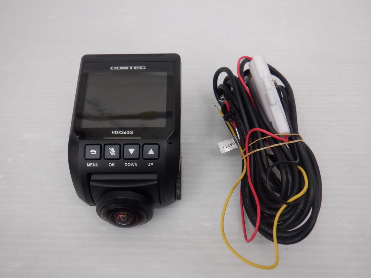 SDカード･リアカメラ無 COMTEC HDR360G GPS+360°カメラ搭載ドライブレコーダー 2020年モデル | カー用品 カーAVアクセサリー ドライブレコーダーを通販で購入する ...