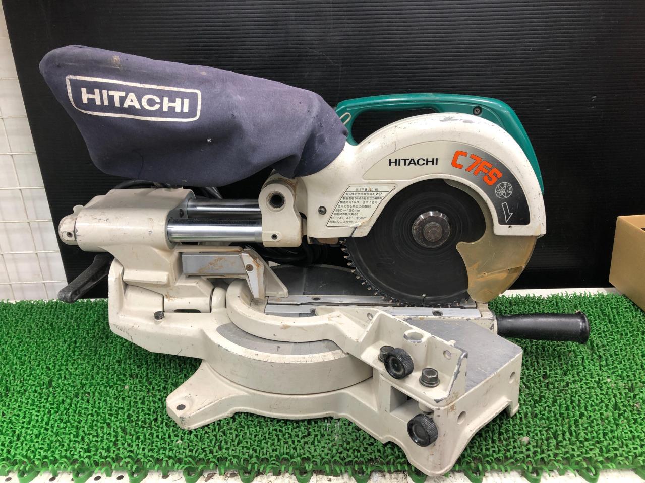 HITACHI 日立 C7FS 190mm 卓上スライド丸ノコ | 総合リユース 切断機 丸のこを通販で購入する | 中古カー＆バイク用品の販売ならアップガレージ