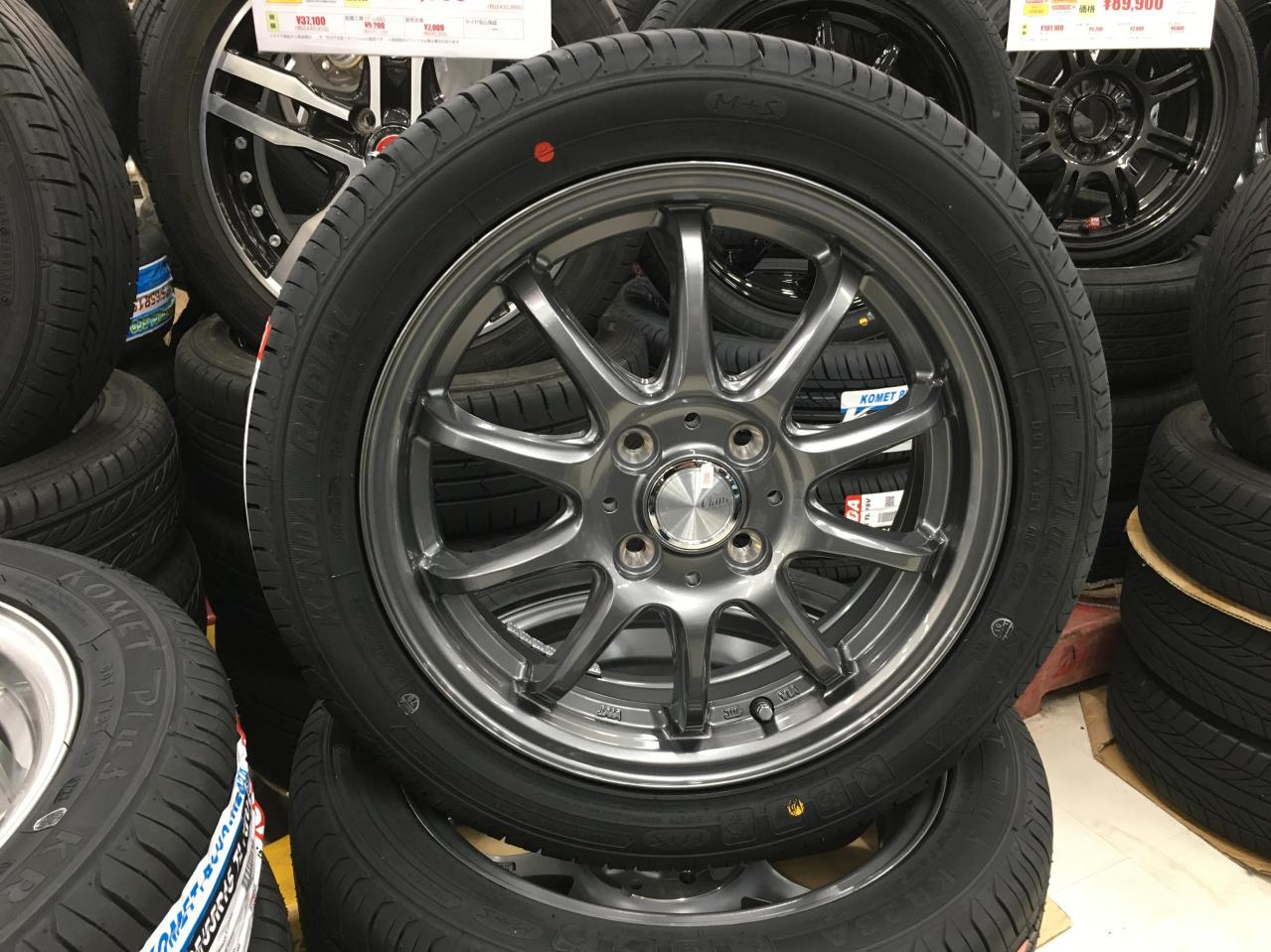 【☆試着無料☆】INTER MILANO CLAIRE ZT10 + KENDA KR23A ★未使用タイヤ付き★ | カー用品 タイヤ ...