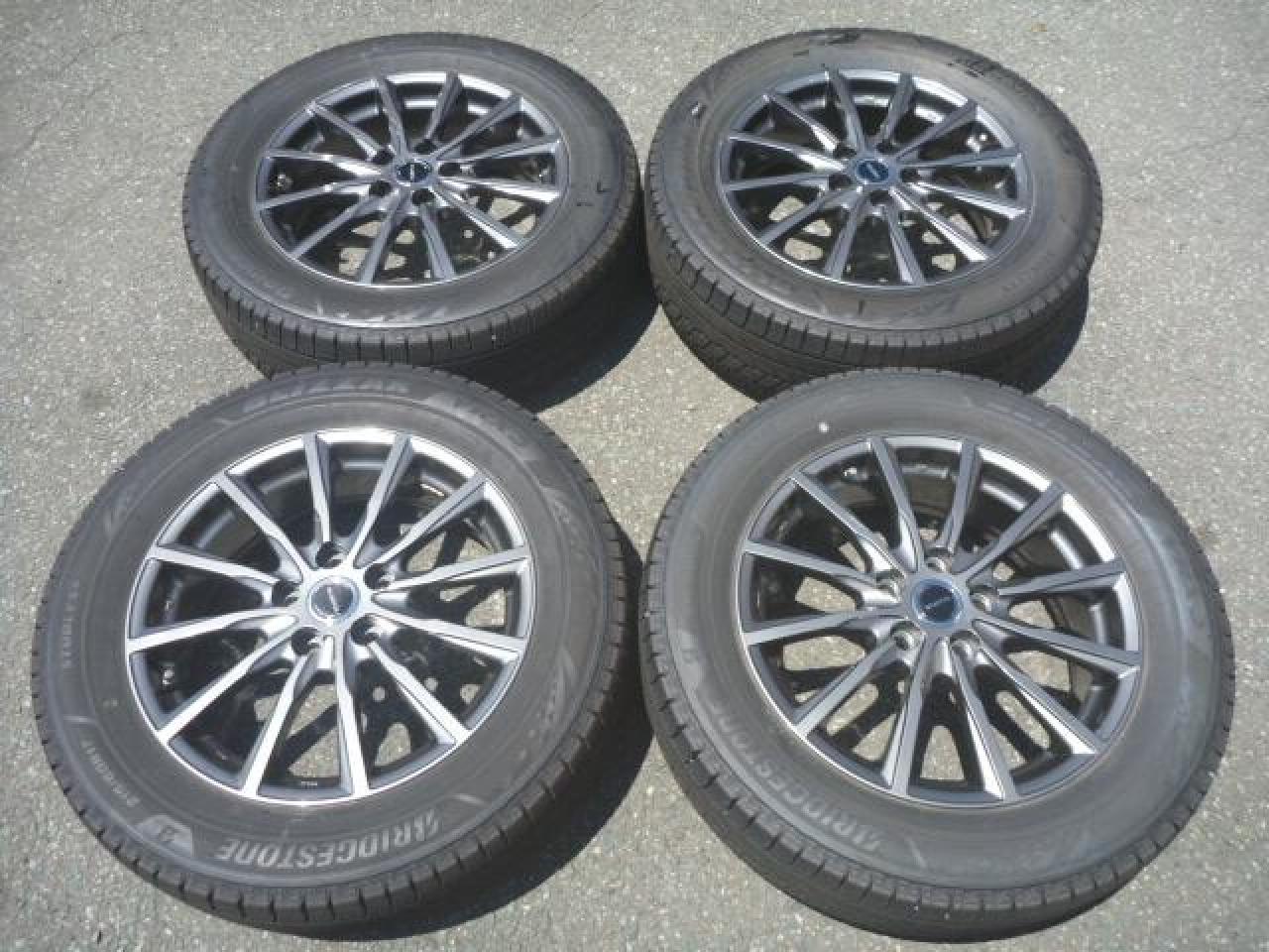 BRIDGESTONE BALMINUM AR12+BRIDGESTONE BKLIZZAK VRX3 | カー用品 スタッドレスタイヤホイールセット 17インチスタッドレスタイヤホイール ...