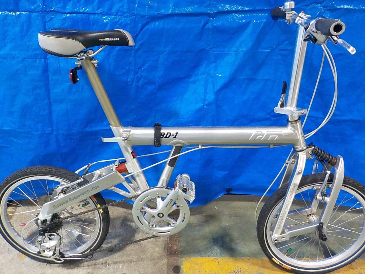 R&M BD-1 CAPREO モデル不明 18インチ1x9S折りたたみ自転車 フォールディングバイク シルバー | 自転車 シティ ミニベロ・小径車の通販 | アップガレージ 中古カー ...