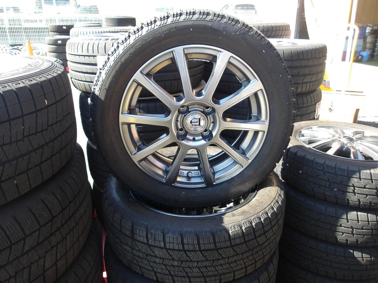 TECHNOPIA aphrodite IS + NANKANG ICE ACTIVA AW-1【QNC系bB・NB系ロードスター・DE系デミオ等】 | カー用品 スタッドレスタイヤホイール ...