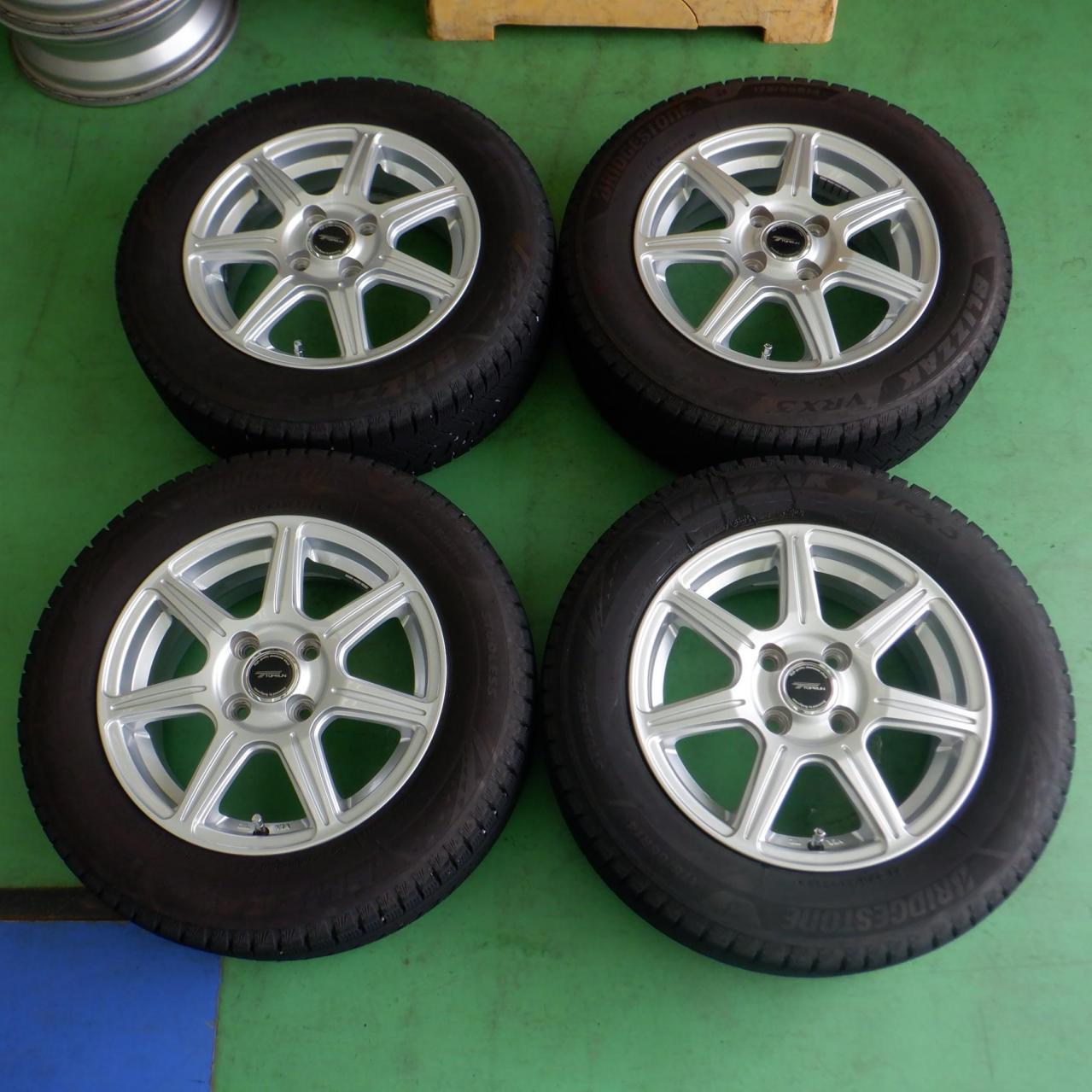 BRIDGESTONE TOP RUN R7 + BRIDGESTONE BLIZZAK VRX3 | 中古品 | アップガレージ いわき店 ...