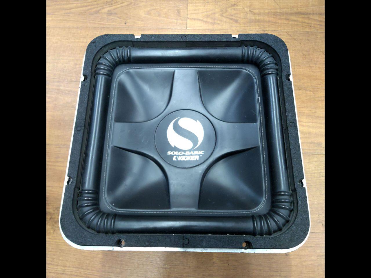 KICKER SOLO BARIC 12インチ スクウェアタイプ サブウーファー | カー用品 スピーカー サブウーハースピーカーを通販で購入 ...