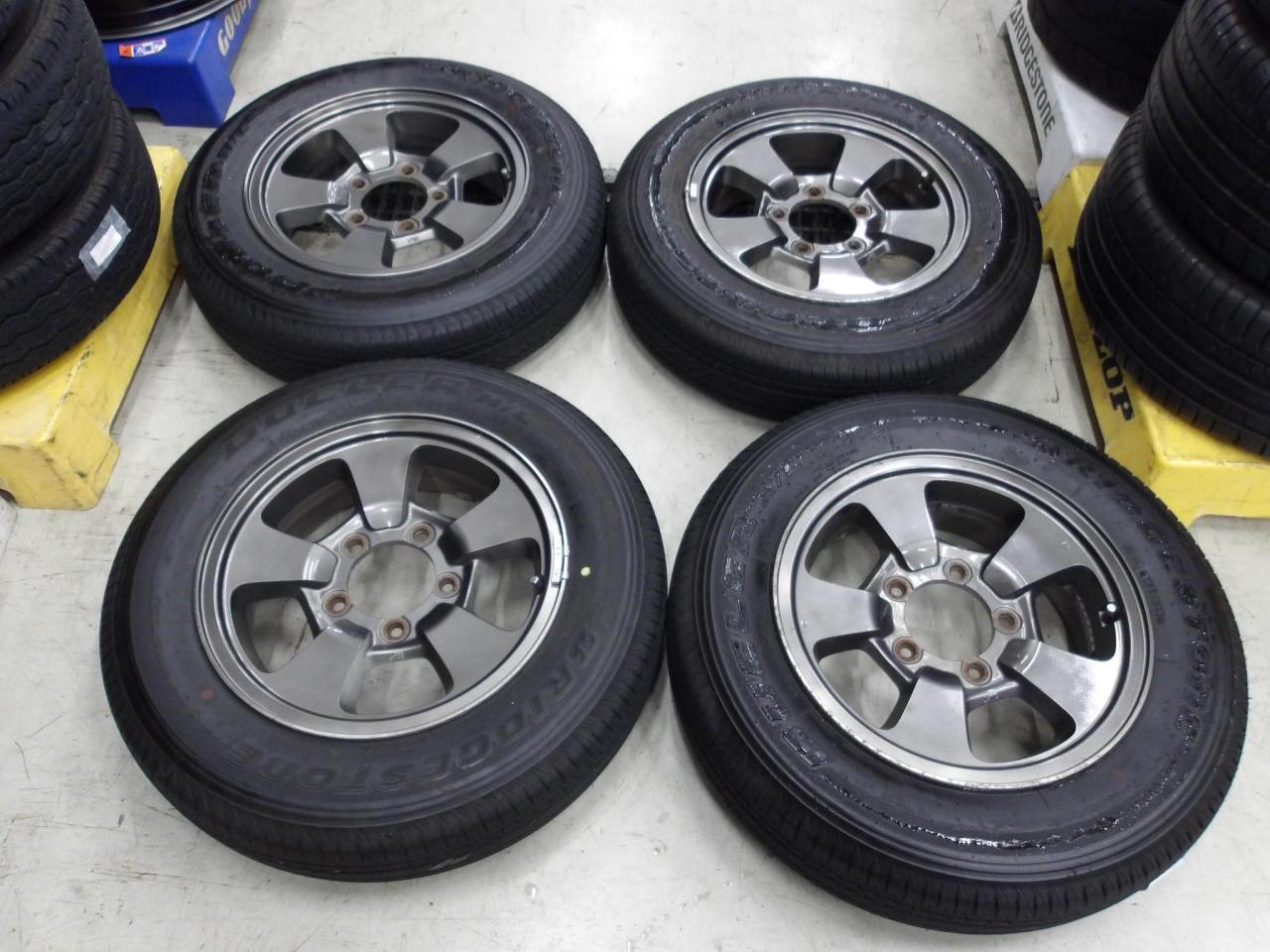 スズキ ジムニー純正ホイール+BRIDGESTONE DUELER H/L852 | カー用品 タイヤホイールセット 16インチタイヤホイール ...