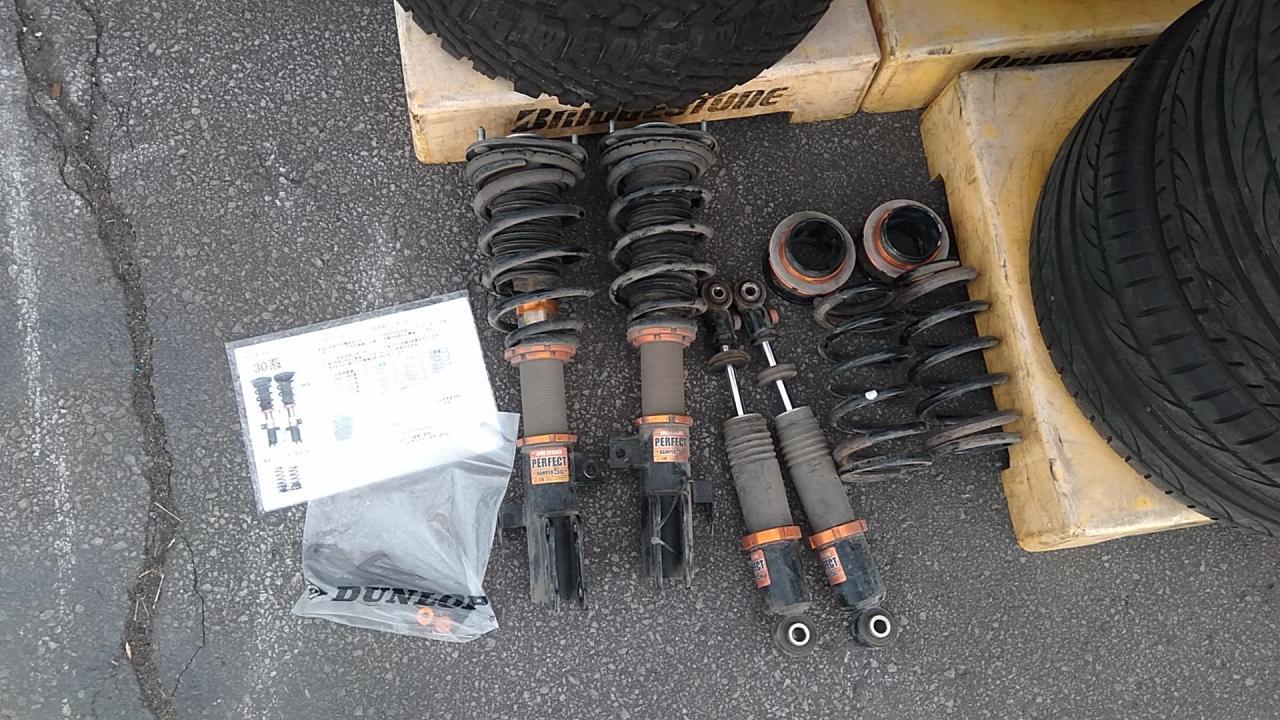 AXIS Styling パーフェクトダンパー5G 全長式車高調 トヨタ アルファード/ヴェルファイア 30系 | カー用品 足まわり 車高調を通販で購入する | 中古カー＆バイク用品の販売 ...