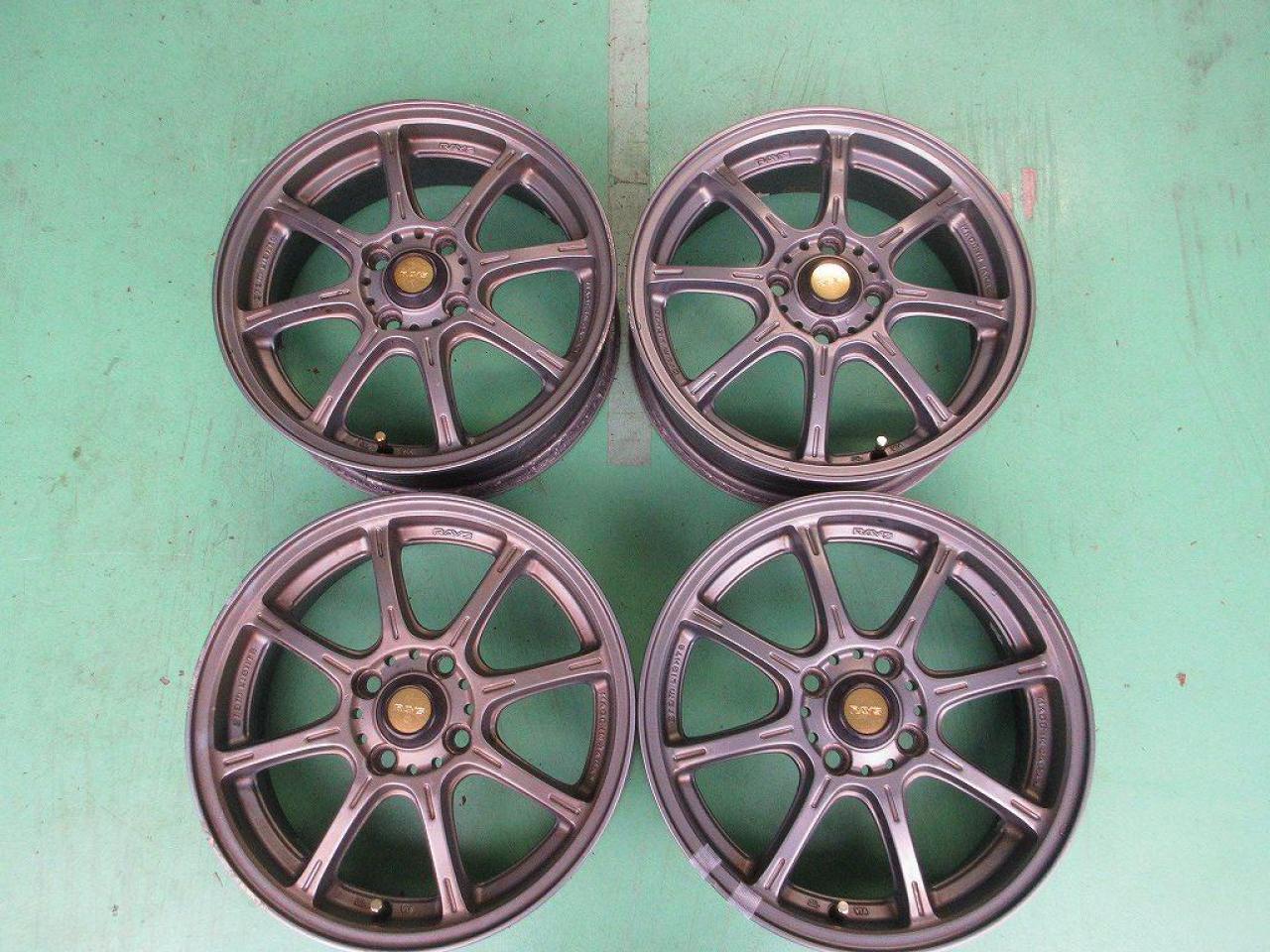 RAYS GRAM LIGHTS 57G 4本 | カー用品 アルミホイール 15インチホイールを通販で購入する | 中古カー＆バイク用品の販売ならアップガレージ