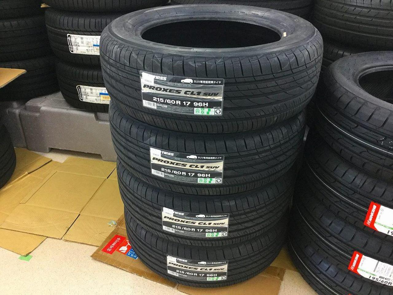 TOYO(トーヨー) PROXES CL1 SUV 215/60R17 96H 2023年製 4本 | カー用品 タイヤ 17インチタイヤを通販で購入する | 中古カー＆バイク用品の販売なら ...