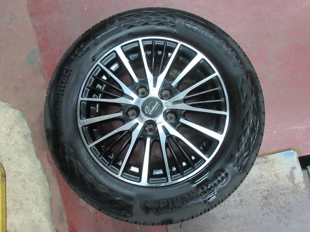 AUTO WAY Verthandi+Continental TechContact TC6 (X04013) | カー用品 タイヤホイール ...