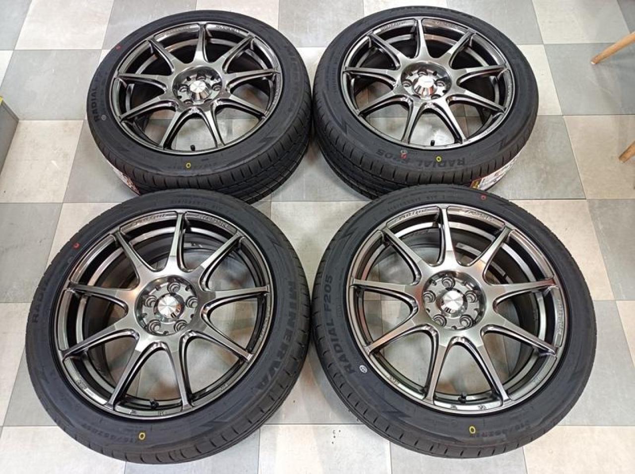 weds WedsSport SA-99R + MINERVA F205 | カー用品 タイヤホイールセット 17インチタイヤホイールセットを通販で購入する | 中古カー＆バイク用品の販売なら ...