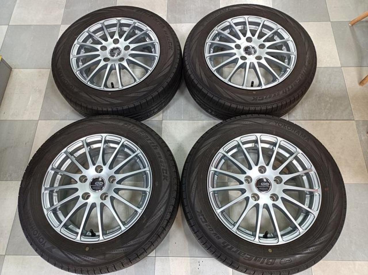 KYOHO CREATIVE DIRECTION F1 + YOKOHAMA BluEarth RV-02 CK | カー用品 タイヤホイールセット 15インチタイヤホイールセットを通販で購入 ...