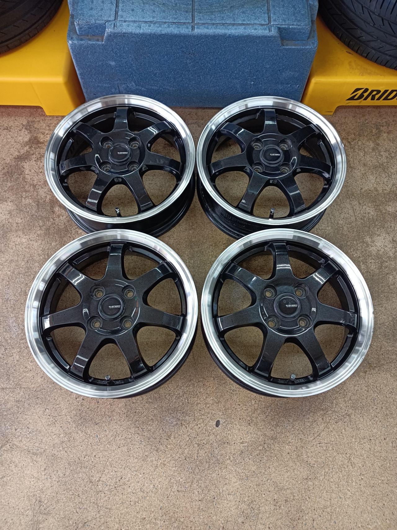 HOT STUFF G.speed P-03 | カー用品 アルミホイール 14インチホイールを通販で購入する | 中古カー＆バイク用品の販売ならアップガレージ