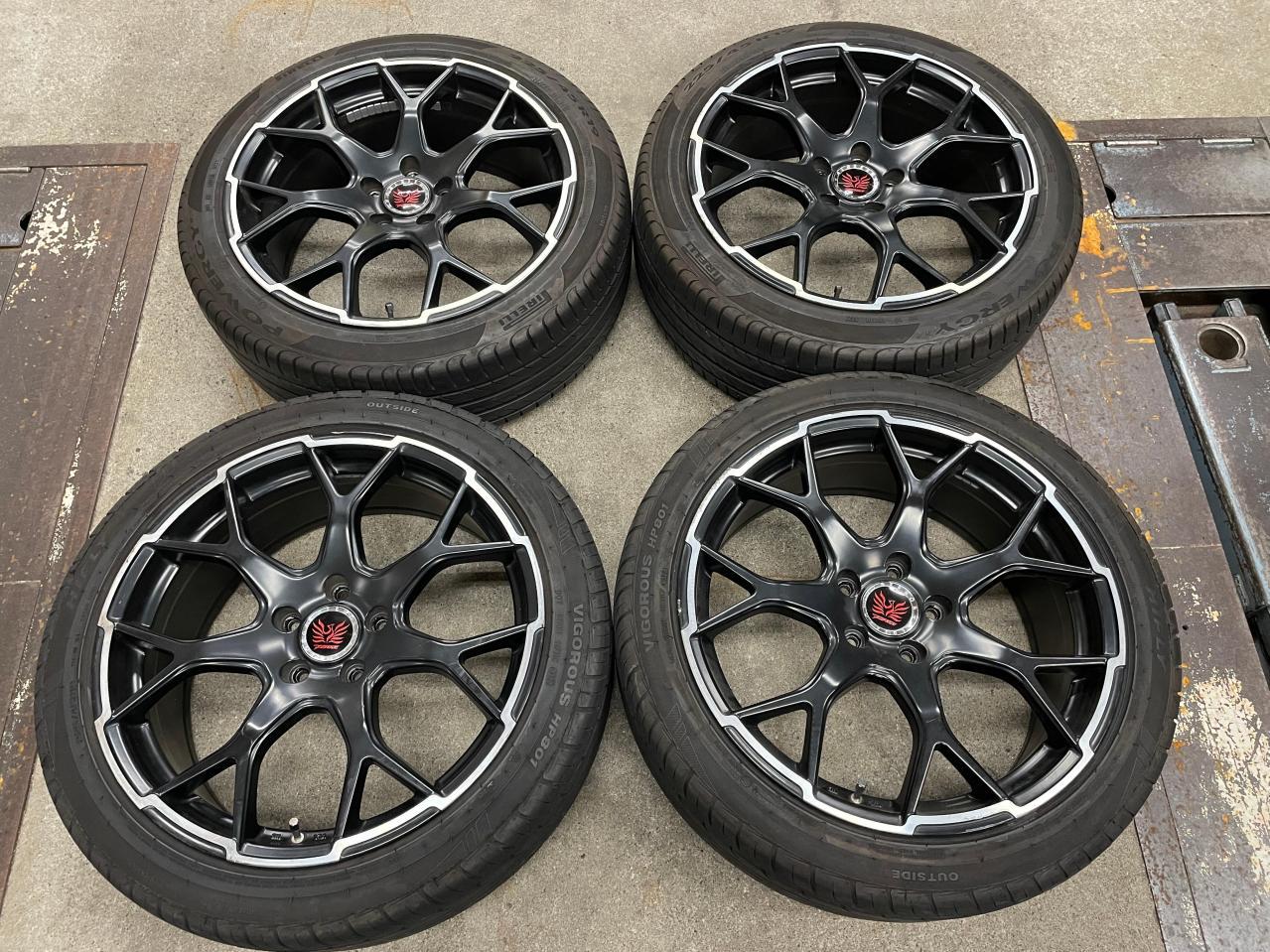 Algernon(アルジェノン) FENICE(フェニーチェ) MX1 (5HOLE) + PIRELLI(ピレリ) POWERGY ...