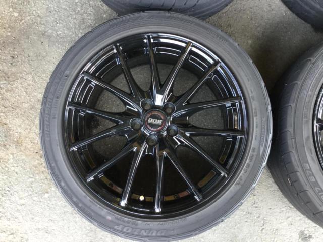 BADX(バドックス) スポークホイール + DUNLOP(ダンロップ) DIREZZA DZ101 | カー用品 タイヤホイールセット 17インチタイヤホイールセットを通販で購入する ...