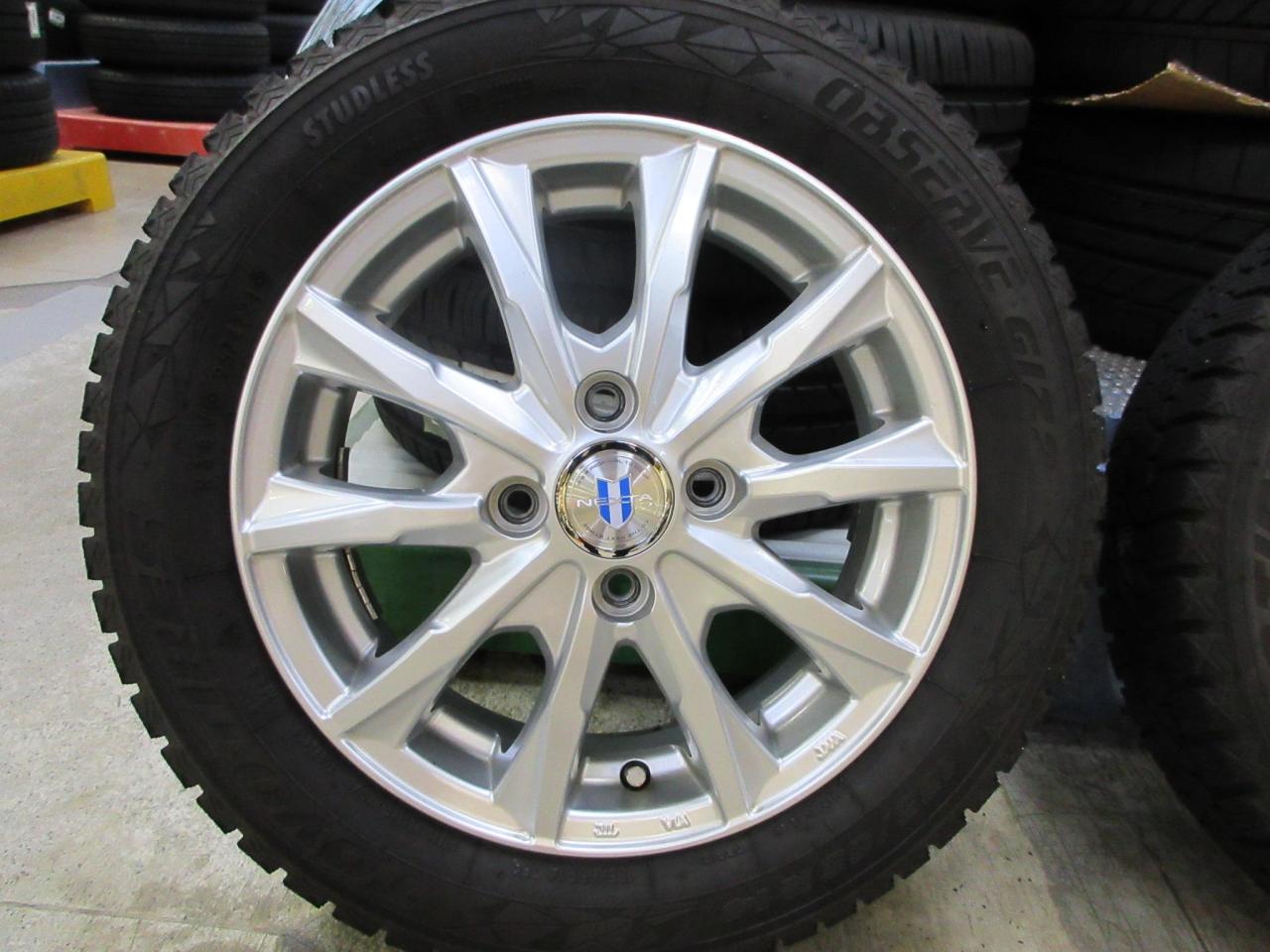 weds NEXTA JJ+ TOYO OBSERVE GIZ2 | カー用品 スタッドレスタイヤホイールセット 14インチスタッドレスタイヤホイールセットを通販で購入する | 中古カー ...