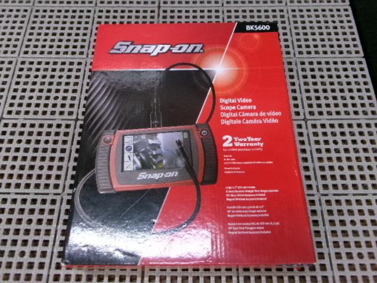 RX2404-326 Snap-on BK5600 デジタルビデオスコープカメラ | カー用品 メンテナンス 工具を通販で購入する | 中古 ...