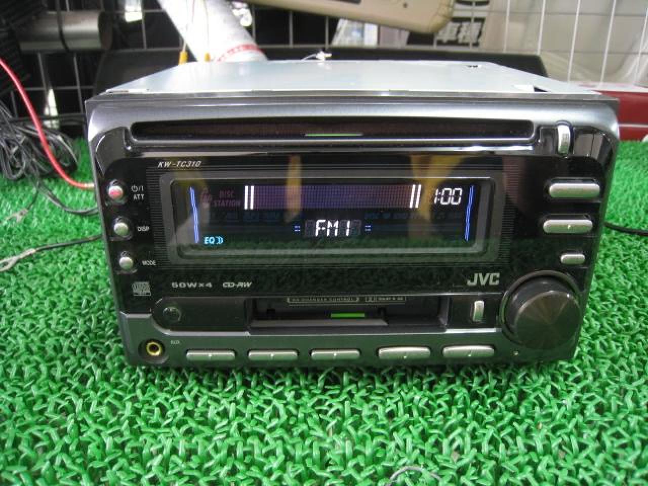 JVC KW-TC310 | カー用品 ヘッドユニット CD+カセットを通販で購入する | 中古カー＆バイク用品の販売ならアップガレージ