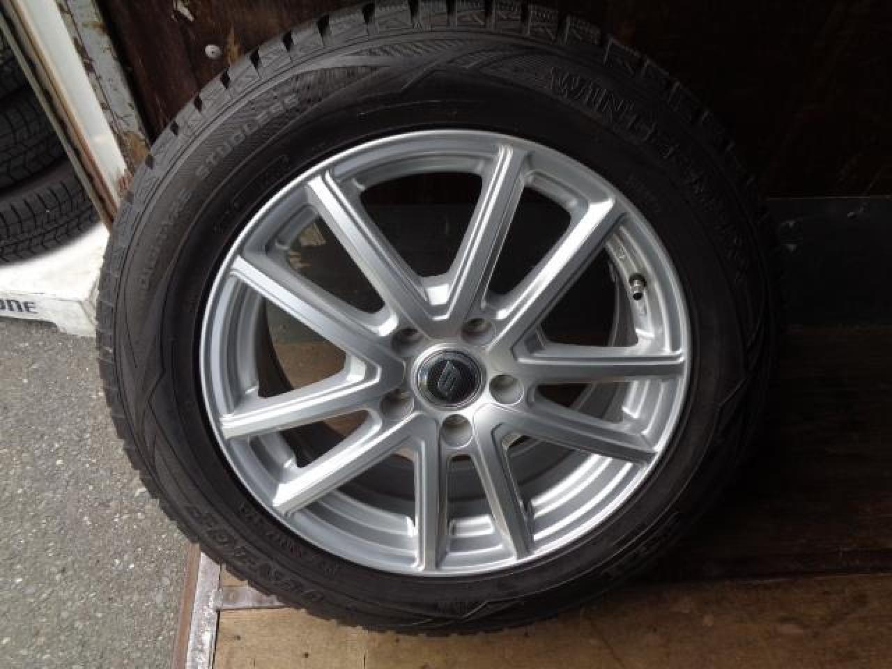 STRANGER + DUNLOP(ダンロップ) WINTERMAXX WM01 | カー用品 スタッドレスタイヤホイールセット 17インチ ...